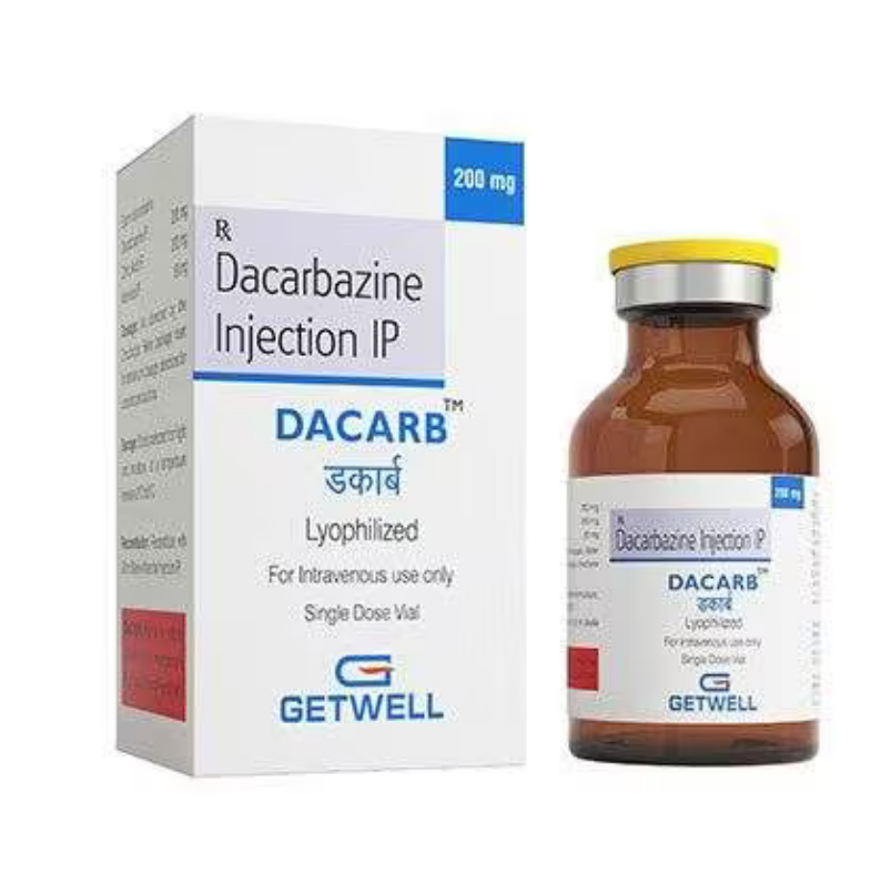 Dacarbazine Injection - available in 100 mg 200 mg & 500 mg