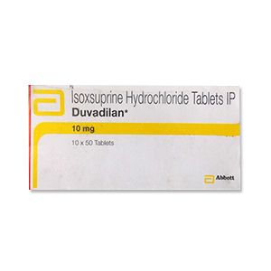 Duvadilan Isoxsuprine 10 mg Tablets - Oddway International