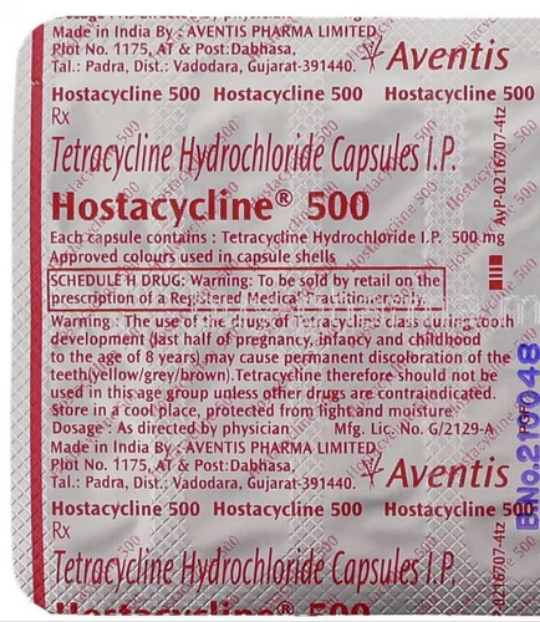 Tetracycline 500mg capsule | Buy Tetracycline antibiotics