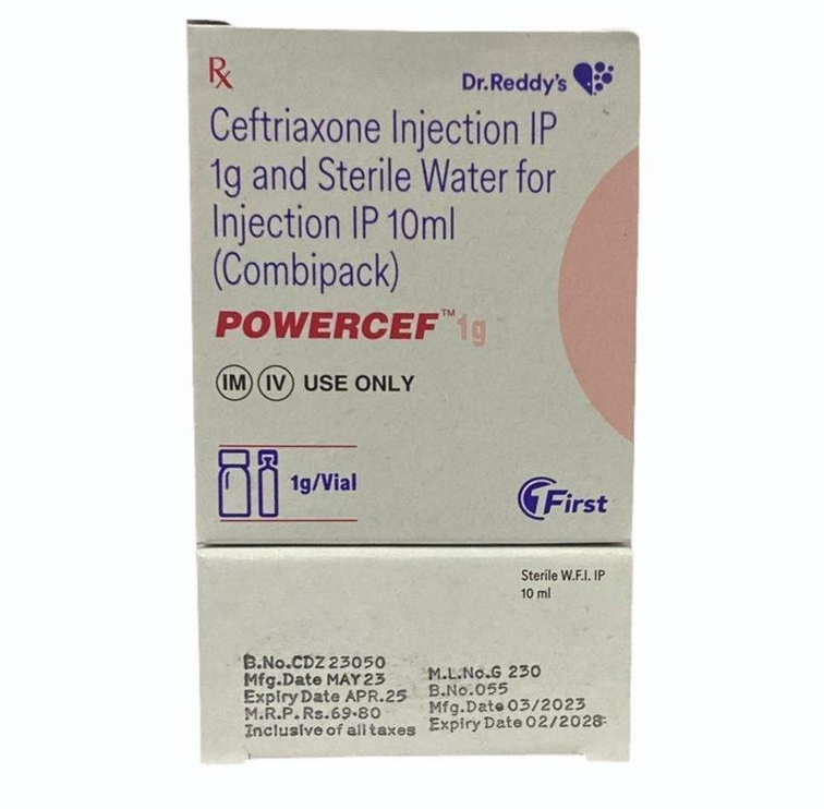 Ceftriaxone Injection 1g | Ceftriaxone IV | Buy at wholesale price