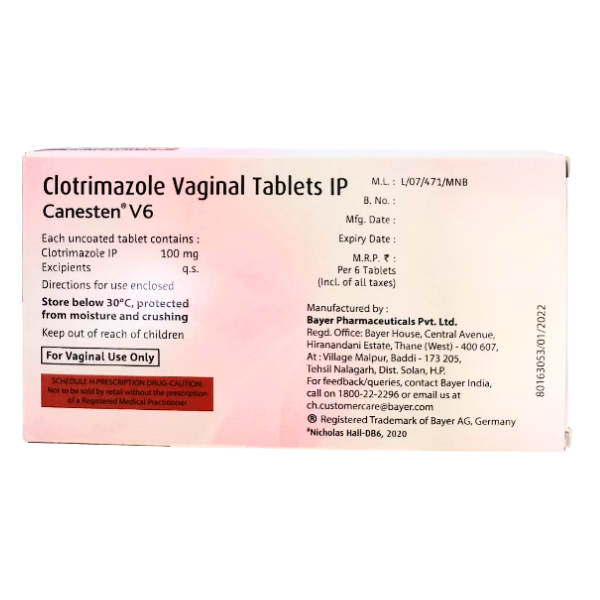 Canesten Vaginal Tablets | Canesten pessary | Buy wholesale price