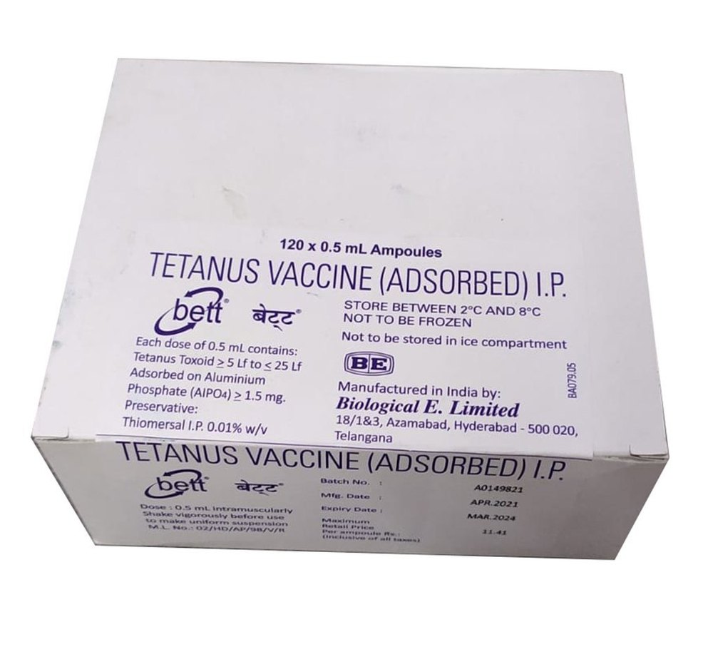 Tetanus Toxoid Vaccine - Oddway International