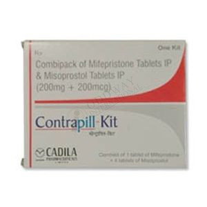 Buy Contrapill Kit - mifepristone and misoprostol Tablet Online ...