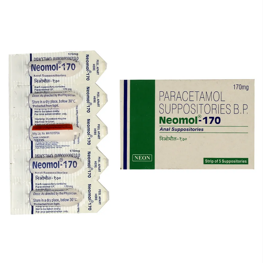 Paracetamol Suppository | Acetaminophen suppository | Buy